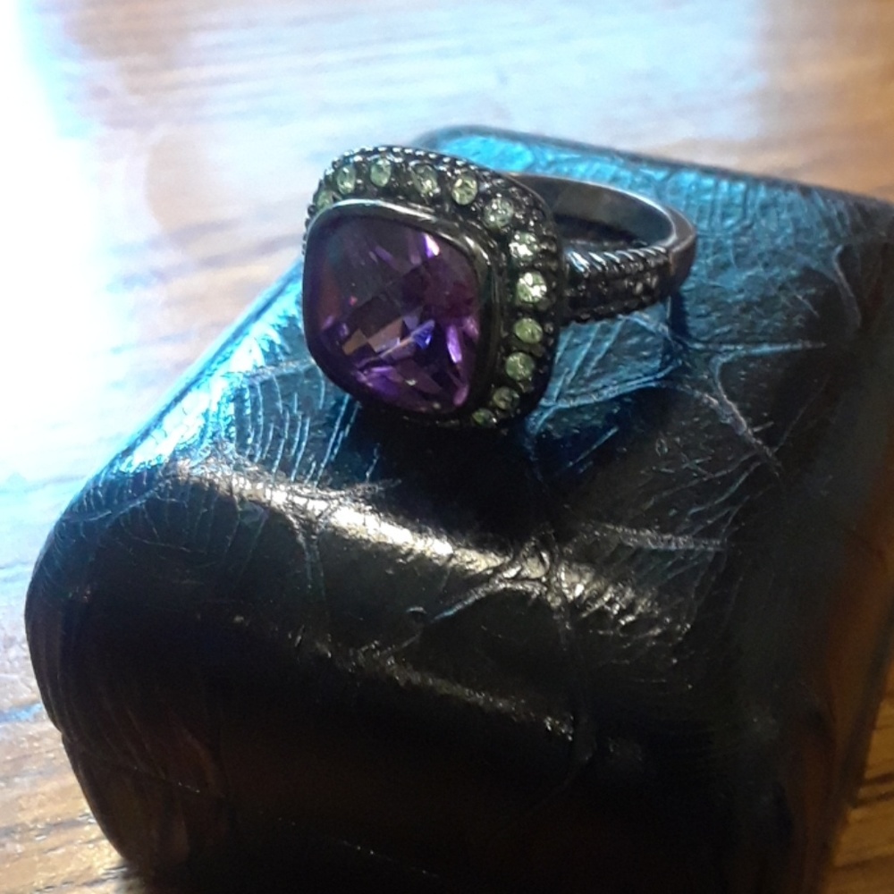 "Purple Stone Ring" - Gem